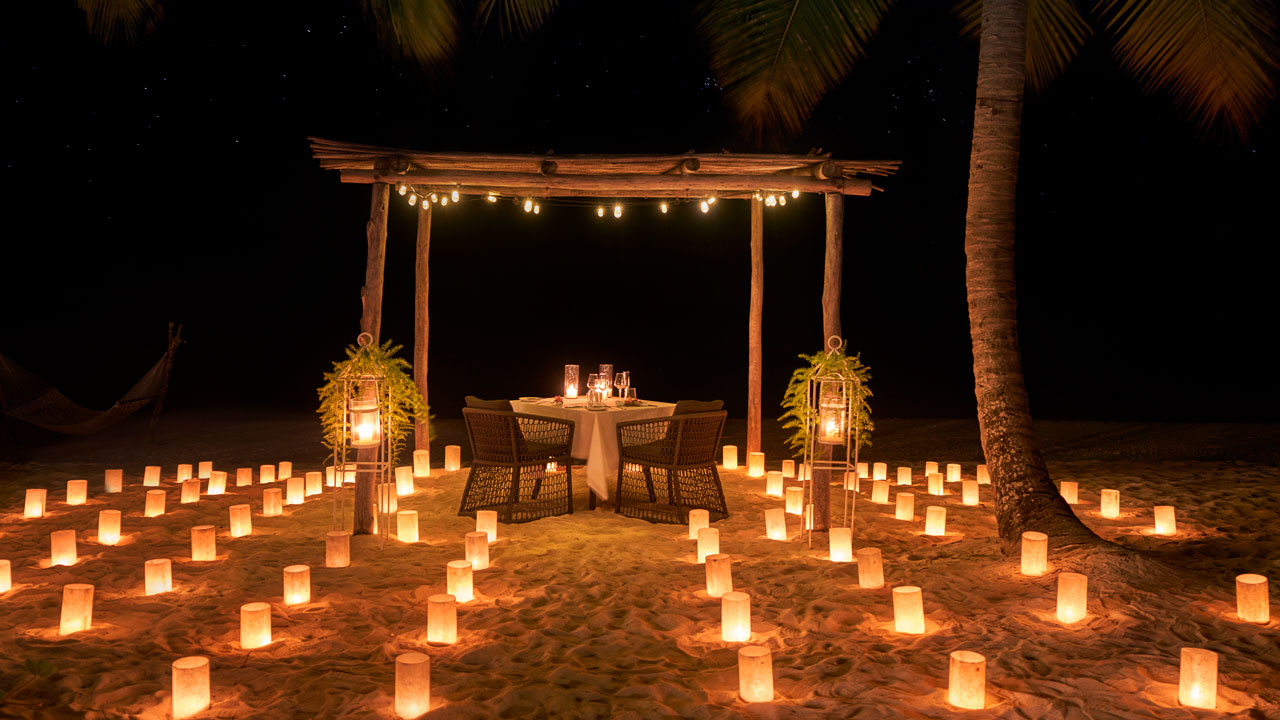 500 Candles Dinner - LUX* Le Morne