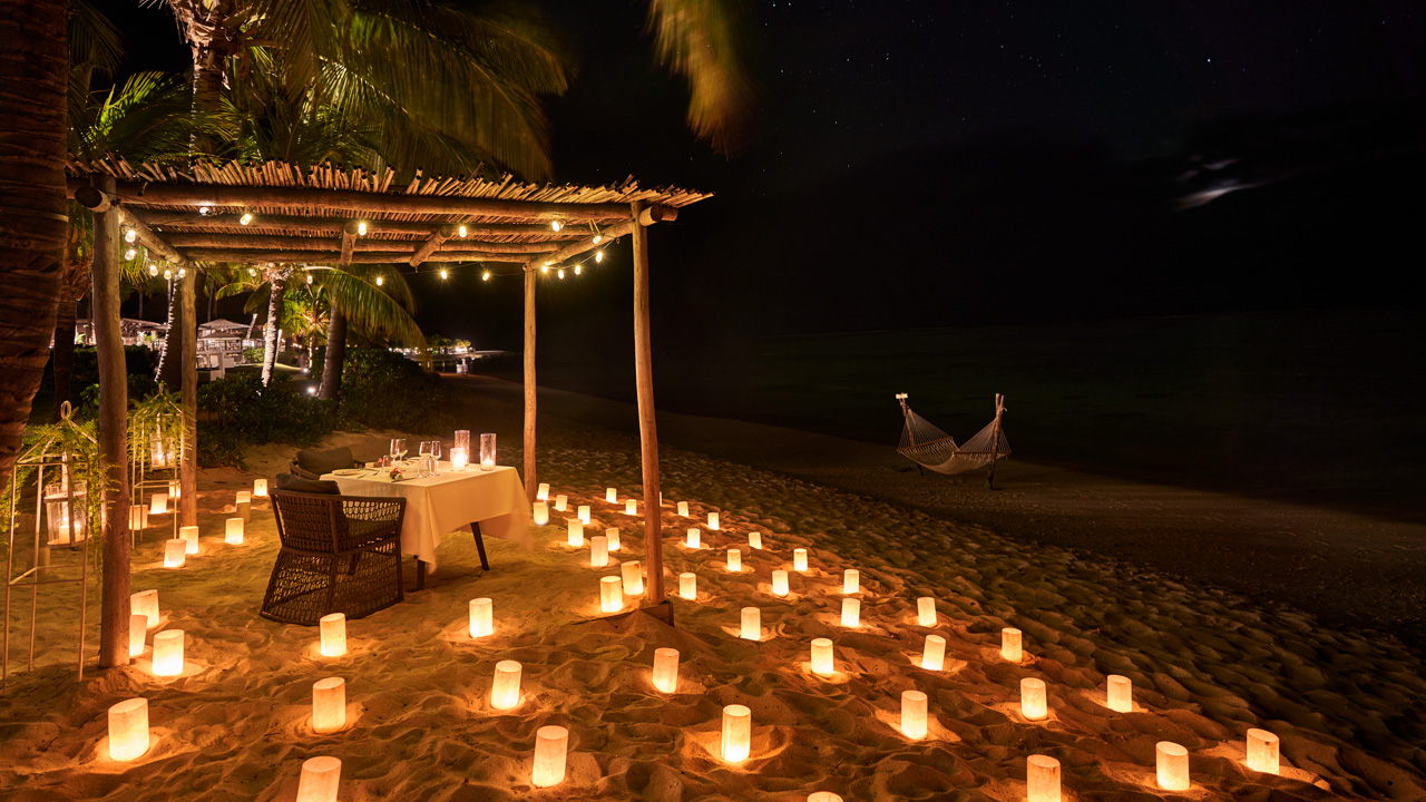 500 Candles Dinner - LUX* Le Morne